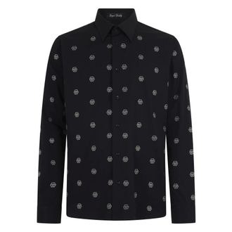 Philipp Plein Herren, Shirts, Schwarzk, SGr&ouml;&szlig;e