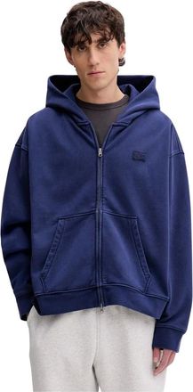 Vans Homme, Sweatshirts et sweats &agrave; capuche, Bleu, Taille: S Zip-throughs
