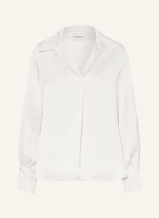 Claudie Pierlot Claudie Pierlot Blusenshirt Aus Satin weiss