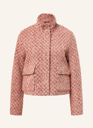 s.Oliver Black Label S.Oliver Black Label Kastenjacke Mit Glitzergarn rosa