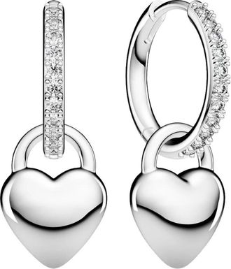 Sif Jakobs Jewellery Femme, Accessoires, Gris, Taille: ONE Size Julia Creole Earrings