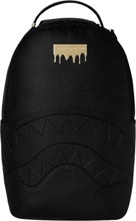 Sprayground Sprayground, Homme, Sacs, Noir, Taille: ONE Size Gold Brick Luxe Backpack