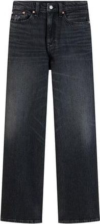 Tommy Hilfiger Jean wide Claire en coton m&eacute;lang&eacute;