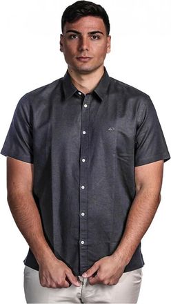 Sun 68 Homme, Chemises, Noir, Taille: M S36108 Shirt