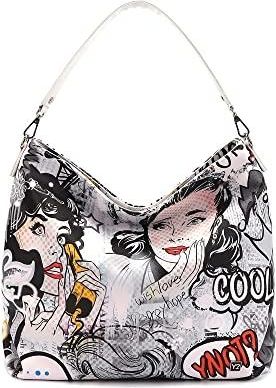 Y Not YNOT Hobo Pop, multicolore, Taille unique