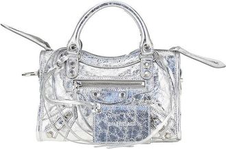 Balenciaga Arena leather Le City mini bag Woman One Size