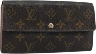Louis Vuitton Portefeuille Long Pre-owned - Femme - Pre-owned - Brun - Taille: ONE Size