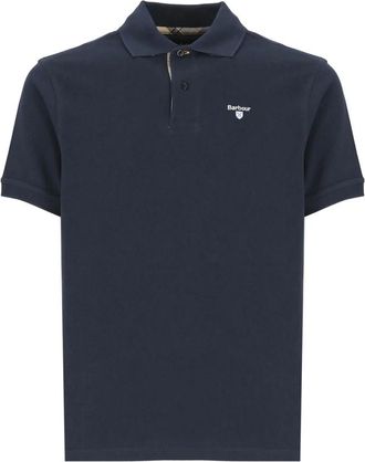 Barbour Homme, Tops, Bleu, Taille: 2XL Polo Piqu&eacute; Tartan