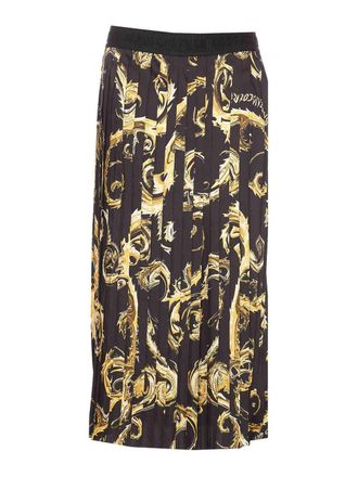 Versace Jeans Couture Jupe Midi - Bleu