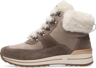 Ara Damen Schnürer Sneaker, Sesam Moon, 38 EU Weit