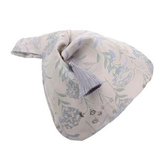 Holibanna UPKOCH Paquet &agrave; Main Japonerie &agrave; Noeud en Tissu Bleu Pochette de Poignet Portable pour Femme Paquet en Tissu Chinois Fait Main pour Sorties et Accesso