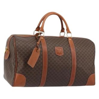 Celine Pre-owned Vintage Boston Bag - Femme - Pre-owned - Brun - Taille: ONE Size