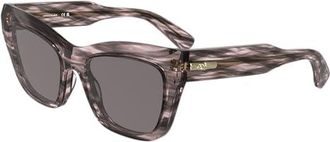 Longchamp Lunettes de Soleil LO777S N 616 STRIPED ROSE 53/19/140 Femme