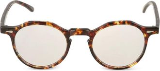 Kàdor lunettes de vue rondes Justin - Marron