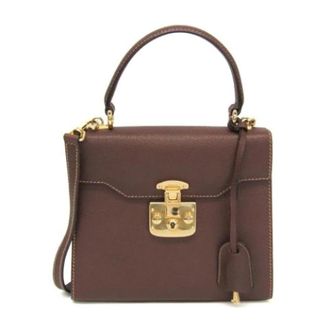 Gucci Sac &agrave; main vintage Pre-owned - Femme - Pre-owned - Brun - Taille: ONE Size