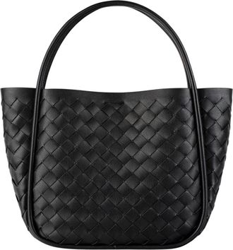 L37 Femme, Sacs, Noir, Taille: ONE Size Petite Basket Sac Fourre-Tout
