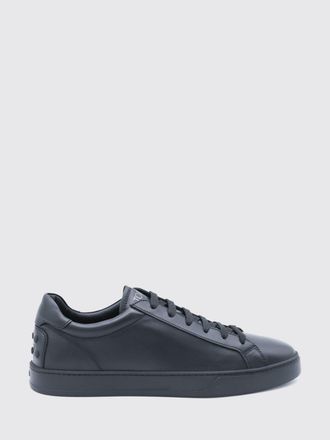 Tod's Baskets basses en cuir de veau lisse avec gommini au talon