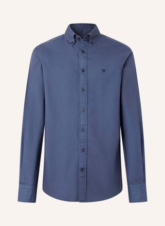 Hackett Freizeithemd Ess Gmt Dyed Oxford blau