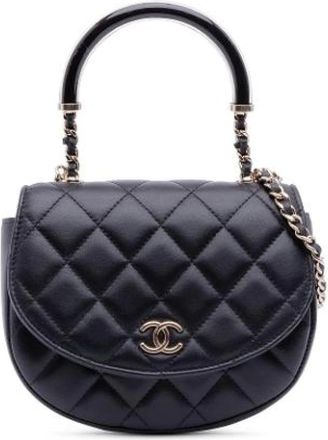 Chanel Pre-owned Quilted Satchel - Femme - Pre-owned - Noir - Taille: ONE Size