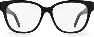 Saint Laurent Eyewear oval shaped glasses - Noir