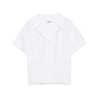 Vivetta Vivetta, Femme, Blouses et Chemises, Blanc, Taille: 34 FR Chemise Manches Courtes