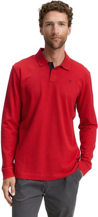 Tom Tailor Herren 1043278 Poloshirt, 12830-Samba Red, 3XL