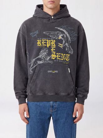 Represent Sweat &agrave; capuche en coton avec imprim&eacute; graphique et poche kangourou