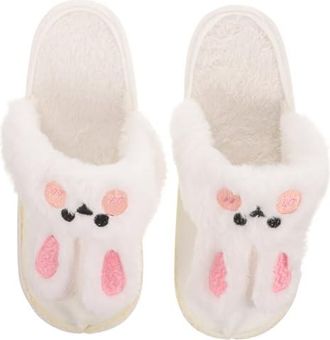 Frcolor Semelle Intérieure Hiver Douce Peluche et Chaude Doublure Lapin Mignon pour Chaussures Insert Amovible Confortable et Isolant