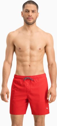 Puma Short de bain semi-long PUMA Swim Homme, V&ecirc;tements, Rouge, XXL