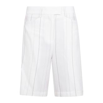 Semicouture Femme, Shorts, Blanc, Taille: 34 FR Paloma Shorts
