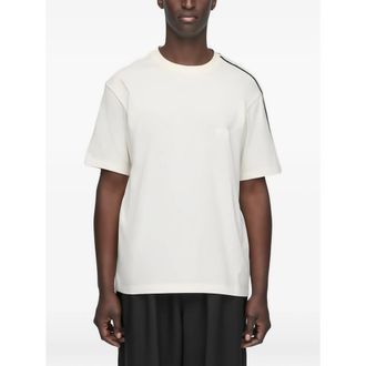 Yohji Yamamoto Logo-print Striped T-shirt