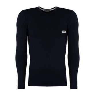 Emporio Armani Langarmshirt - - Tops - Herren - Blau - L