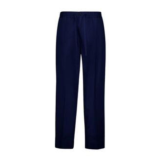 Valentino Garavani Gerade geschnittene Baumwollhose - - Trousers - Herren - Blau - XL