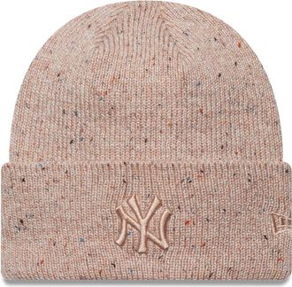 New Era Winterm&uuml;tze Beanie - Glitter New York Yankees rosa