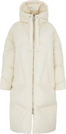 Khrisjoy Femme, Manteaux, Blanc, Taille: 44 FR Down Manteaux