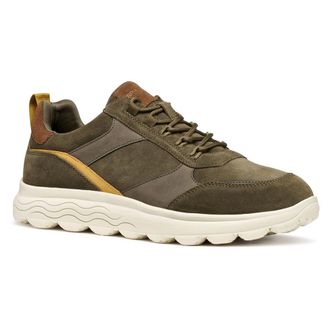 Geox MAN U SPHERICA Sneakers Military/BROWNCOTTO 44_EU