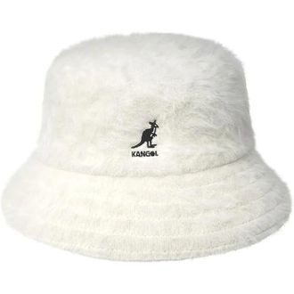 Kangol Femme, Accessoires, Blanc, Taille: M Furgora Bucket Hat