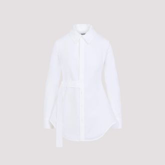 Jean Paul Gaultier Chemise &agrave; d&eacute;tail de bretelles