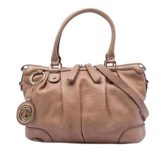 Gucci Pre-owned Sukey Satchel - Femme - Pre-owned - Brun - Taille: ONE Size
