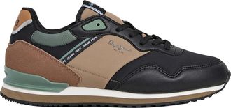 Pepe Jeans London Herren London Cross M Sneak, Schwarz, 44.5 EU