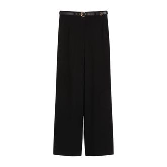 Max Mara Wide Hosen - - Trousers - Damen - Schwarzk - S