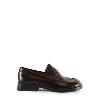 Camper Mocassins carr&eacute;s Dana en cuir