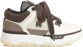 Amiri Homme, Chaussures, Multicolore, Taille: 47 EU Baskets &agrave; Semelle &Eacute;paisse et Bout Bas Cr&egrave;me D&eacute;tails