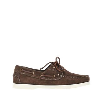 Saxone of Scotland Suede leather boat shoes Man 40