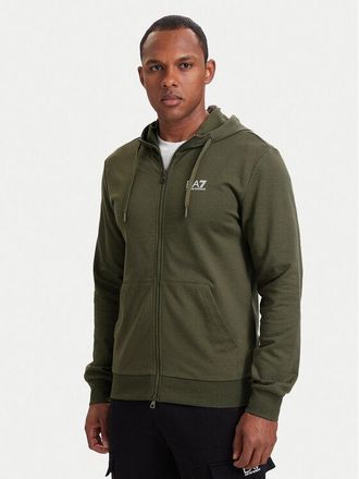 Emporio Armani Sweatshirt 7M000568 AF13512 U7014 Dunkelgr&uuml;n Regular Fit
