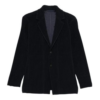 Issey Miyake Herren, Jacken, Blau, LGr&ouml;&szlig;e