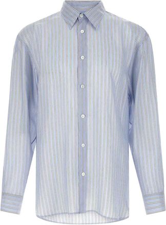 Dries Van Noten Chemise - Bleu Clair