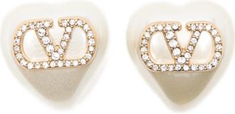 Valentino Garavani Heart-motif Earrings
