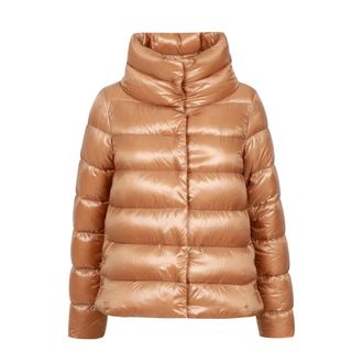 Herno Amelia Kurze Daunenjacke - - Jackets - Damen - Braun - L