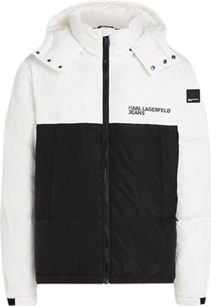 Karl Lagerfeld Karl Lagerfeld Jeans, Herren, ColorblockPuffer, Normale Passform, Mehrfarbig, L